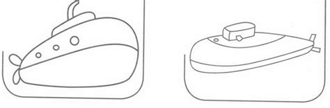 核潜艇简笔画图片 核潜艇简笔画分解步骤图教程 毛毛简笔画