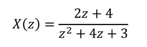 Solved Find All Possible Inverse Z Transforms From The Xz