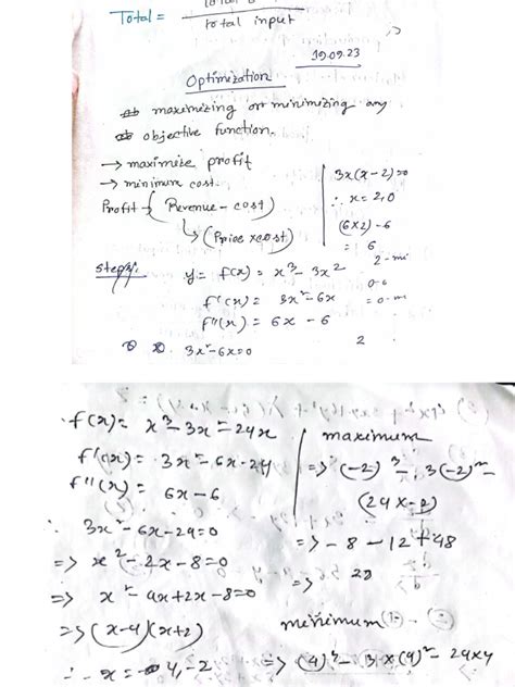 Optimization Math Pdf