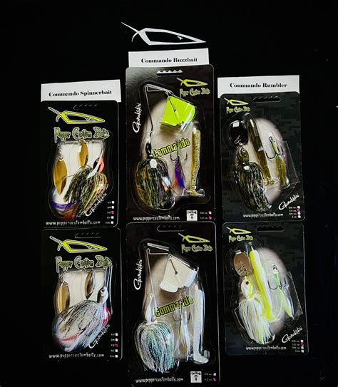 Commando Pack Pepper Custom Baits