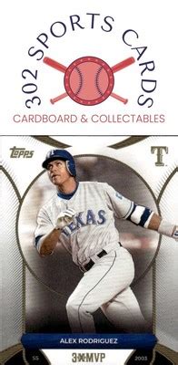 2025 Topps 3x Mvp Alex Rodriguez Ebay