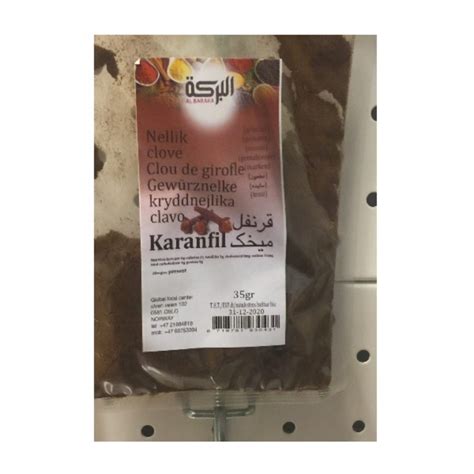 Al Baraka Nellik Malt 35 G Go Marked