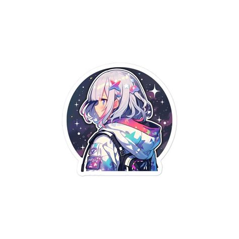 Astral Hoodie Anime Girl Vinyl Sticker High Quality Decal Inspired By Japanese Anime And