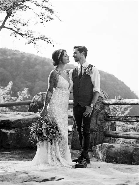 Cloudland Canyon Elopement North Georgia Film Photographer