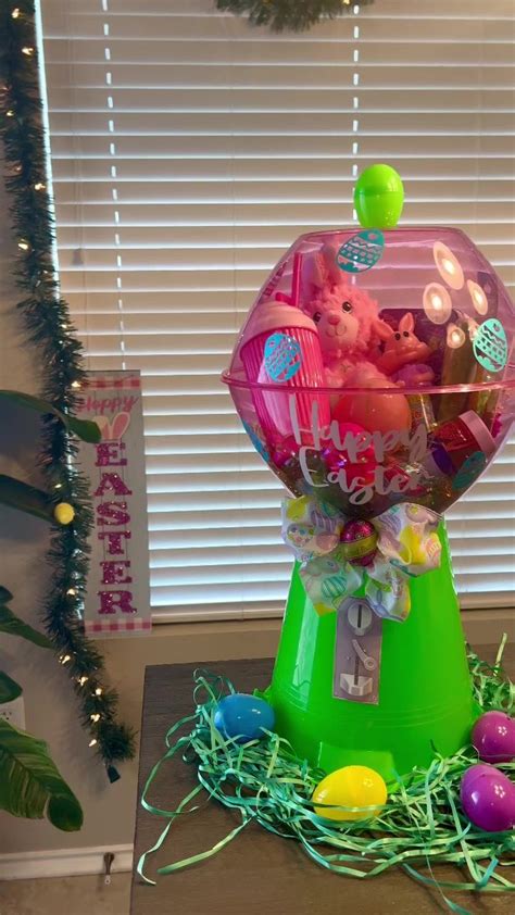 Easter Gumball Machine T This Is So Cute🤩💕💚 Egg Handle At The