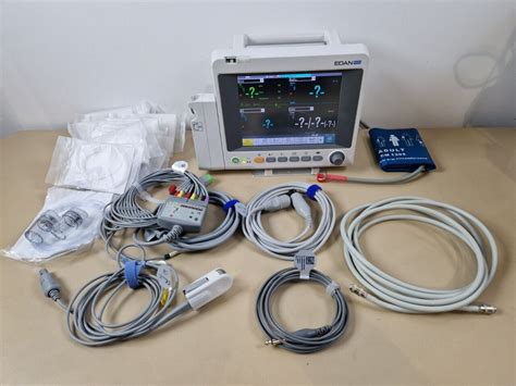 Used Edan Im50 Patient Monitor Mgf 2020 Spo2 Ecg Nibp Ibp Temp Monitor For Sale Dotmed