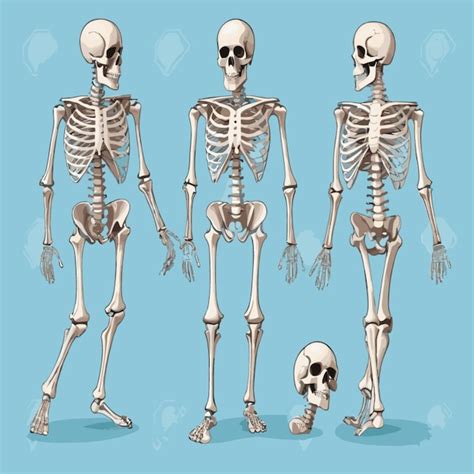 Premium Vector Skeleton Illustration Vector