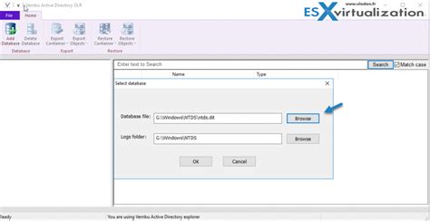 How To Restore Deleted User Account From Microsoft Active Directory With Vembu Bdr Esx