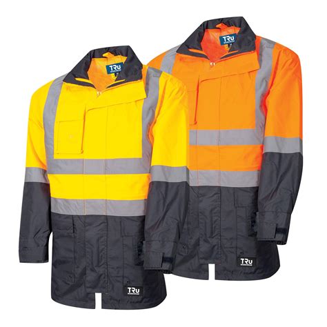 Rain Jacket With Reflective Tape Innovation Mining Supplies