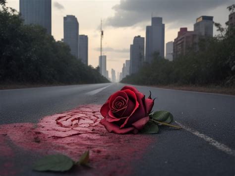 Premium Ai Image Fantasy Rose Ai Generated