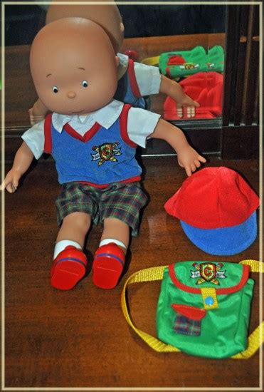 Celebrating 25 Years Of Caillou With The New Caillou Talking Doll Mommys Fabulous Finds