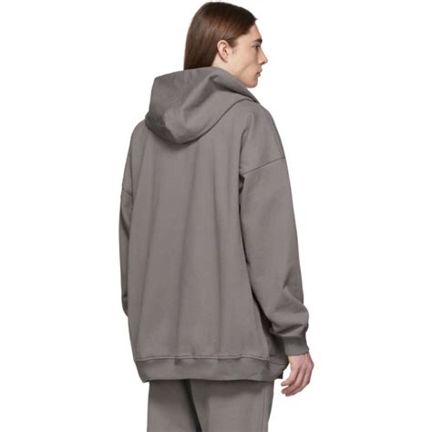 Fear Of God Grey Everyday Full Zip Hoodie Fear Of God
