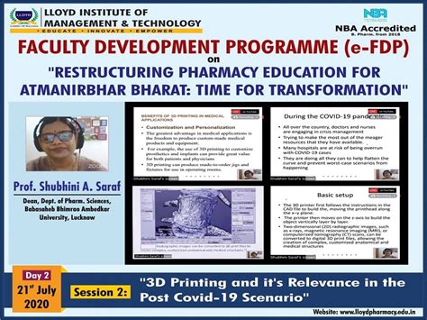 Faculty Development Program E Fdp