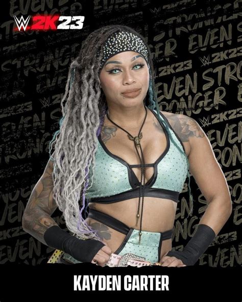 Kayden Carter Wwe 2k23 Roster
