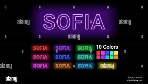 Sofia Name In Purple