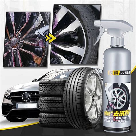 Jpxdew Iron Stain Remover 500mlrust Dissolver Color Indicatorvehicle