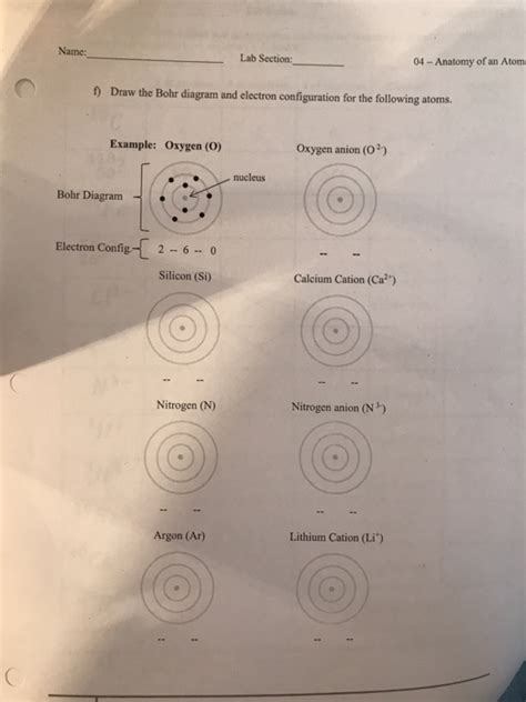 Calcium Bohr Diagram