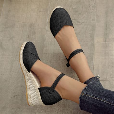Eczipvz Womens Shoes Womens Wedges Closed Toe Womens Espadrilles Wedge