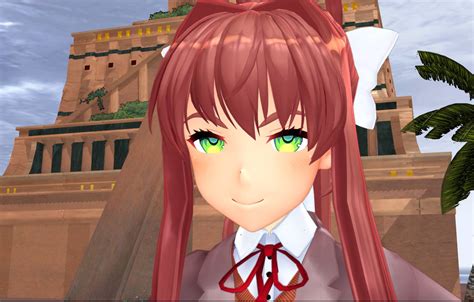 [ddlc] Monika Takes A Break By Kucero On Deviantart