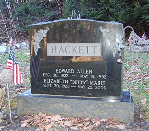 Elizabeth Marie “betty” Bedard Hackett 1928 2005 Find A Grave äreminne