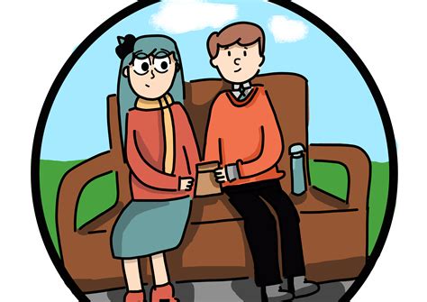 David And Hilda Having Lunch At A Park Rhildatheseries