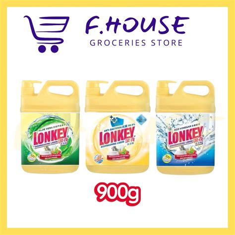 Lonkey Dishwashing Liquid 900g Shopee Malaysia