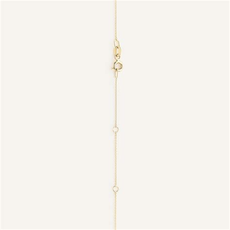Classic 14k Yellow Gold Cable Chain Steorras