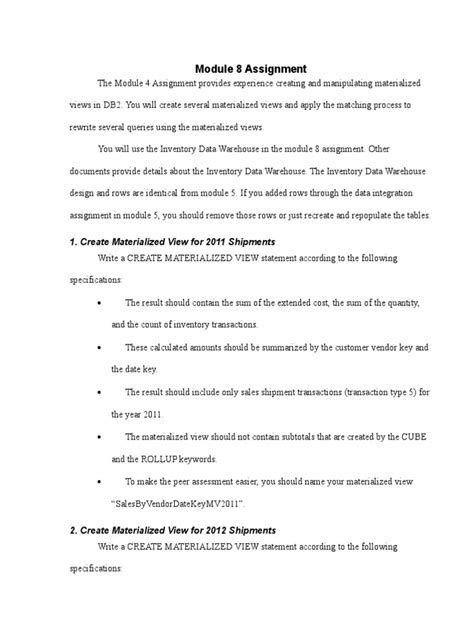 Module 8 Assignment Pdf Sql Database Transaction