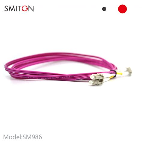 Multi Mode Duplex Lc Lc Om4 Fiber Optical Cable Patch Cord China Fiber Optic Patch Cord And
