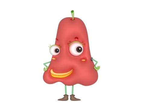 Premium Vector 3d Funny Java Apple