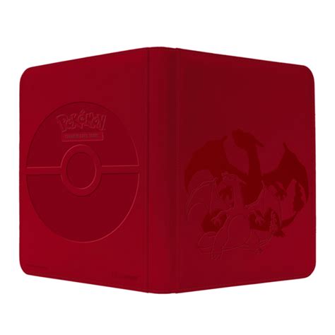 Pokemon Tcg Ultra Pro Elite Series Zippered Charizard Binder 9 Pocke