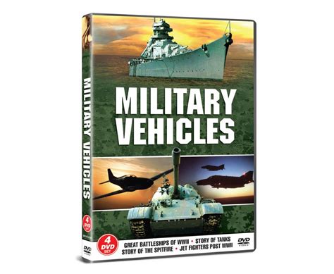 Military Vehicles Dvd 4 Dvd Box Set Military Transport Dvd Key