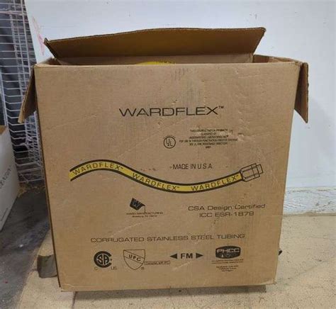 Wardflex Flexible Fuel Gas Tubing 1 2 5psi Contents Of Box Mayo