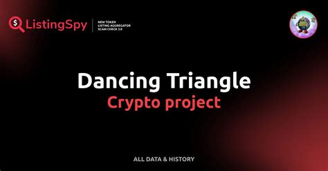 Dancing Triangle Crypto Project Triangle Token Listings Events