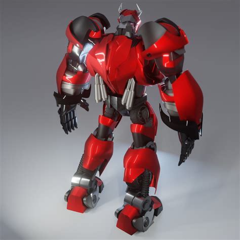Transformers Prime Cliffjumper 3d Model Remaster Free 3d Model Rigged Cgtrader