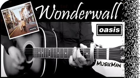 Wonderwall Oasis 🇬🇧 Guitar Cover Musikman N°087 Youtube
