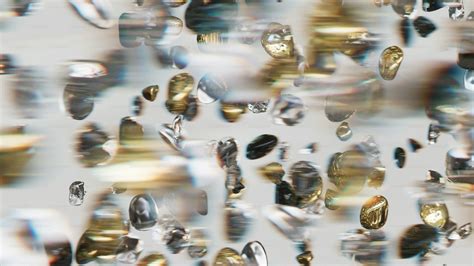 A group of glass objects floating in the air photo – 3d render Image on Unsplash