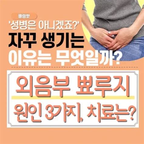 음모 뾰루지 원인 3가지 개선과 치료는외음부 뾰루지 정체