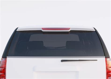 8000 Back Car Window Mockup Pictures