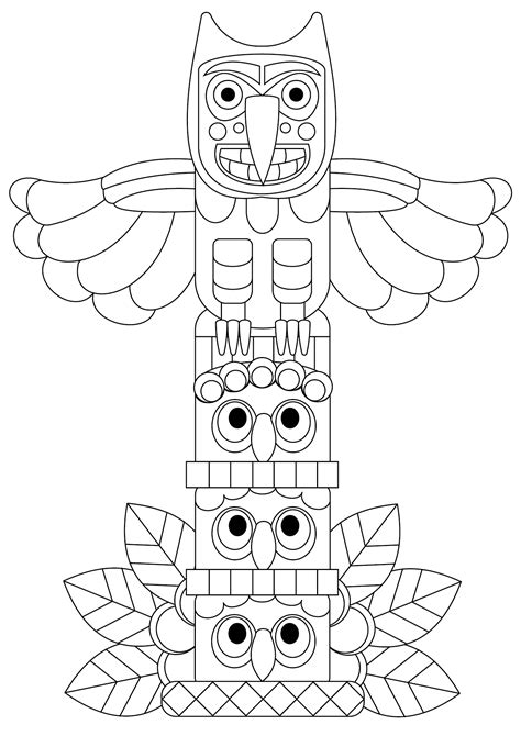 Totem Pole Templates 10 Free Pdf Printables Artofit