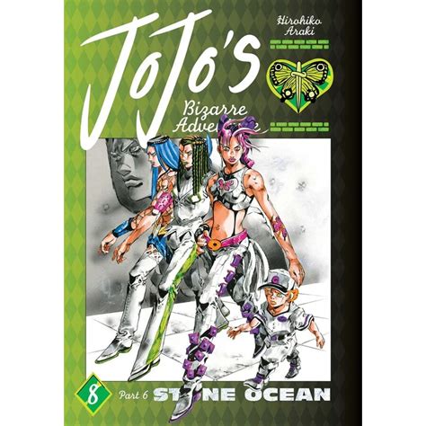 Jojos Bizarre Adventure Part 6 Stone Ocean Volume 8 Book Detailed D