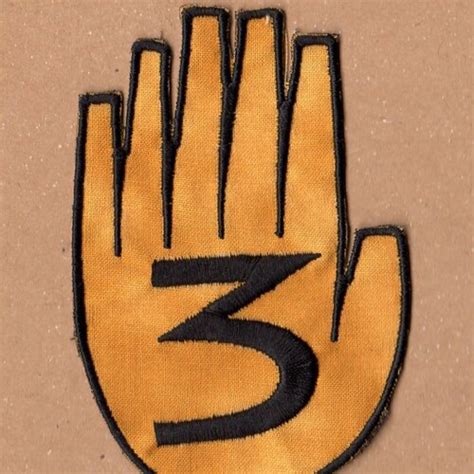 Bill Cipher From Gravity Falls Embroidered Patch Iron On Etsy