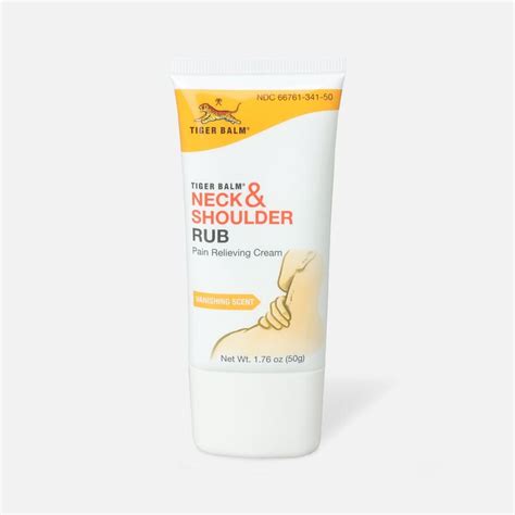 Fsa Eligible Tiger Balm Neck And Shoulder Rub 50g 1 76 Oz Fsa Store