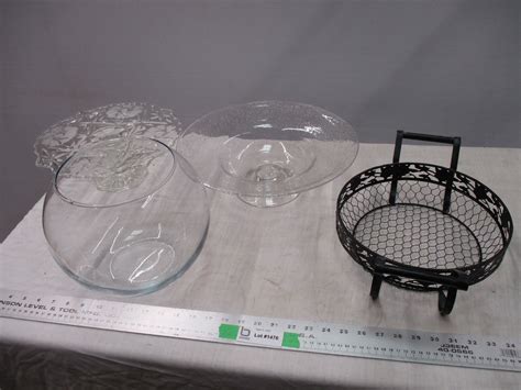 Clear Glass Items With Misc