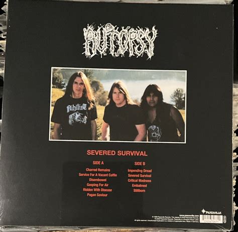Autopsy Severed Survival Lp 2014 Peaceville Vilelp267 [new] Uk