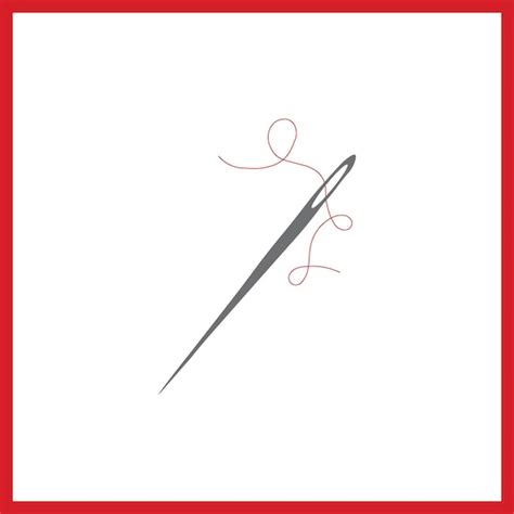 Premium Vector Needle Vector