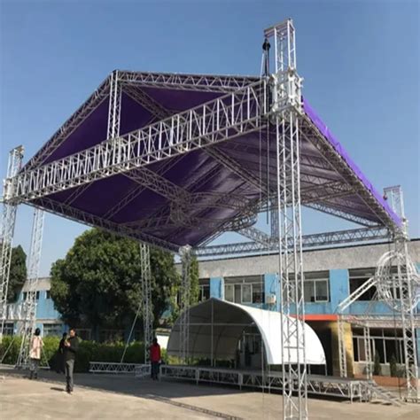 Aluminum Stage Frame Truss Structure Staging Booth Design Trade Show