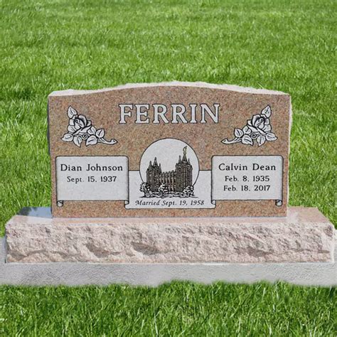 Utah Headstone Design
