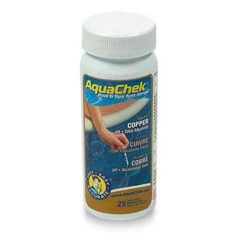 Aquachek Silver 7 In 1 Test Strip 100 Count 551236