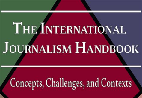 Media Dependency Theory The International Journalism Handbook